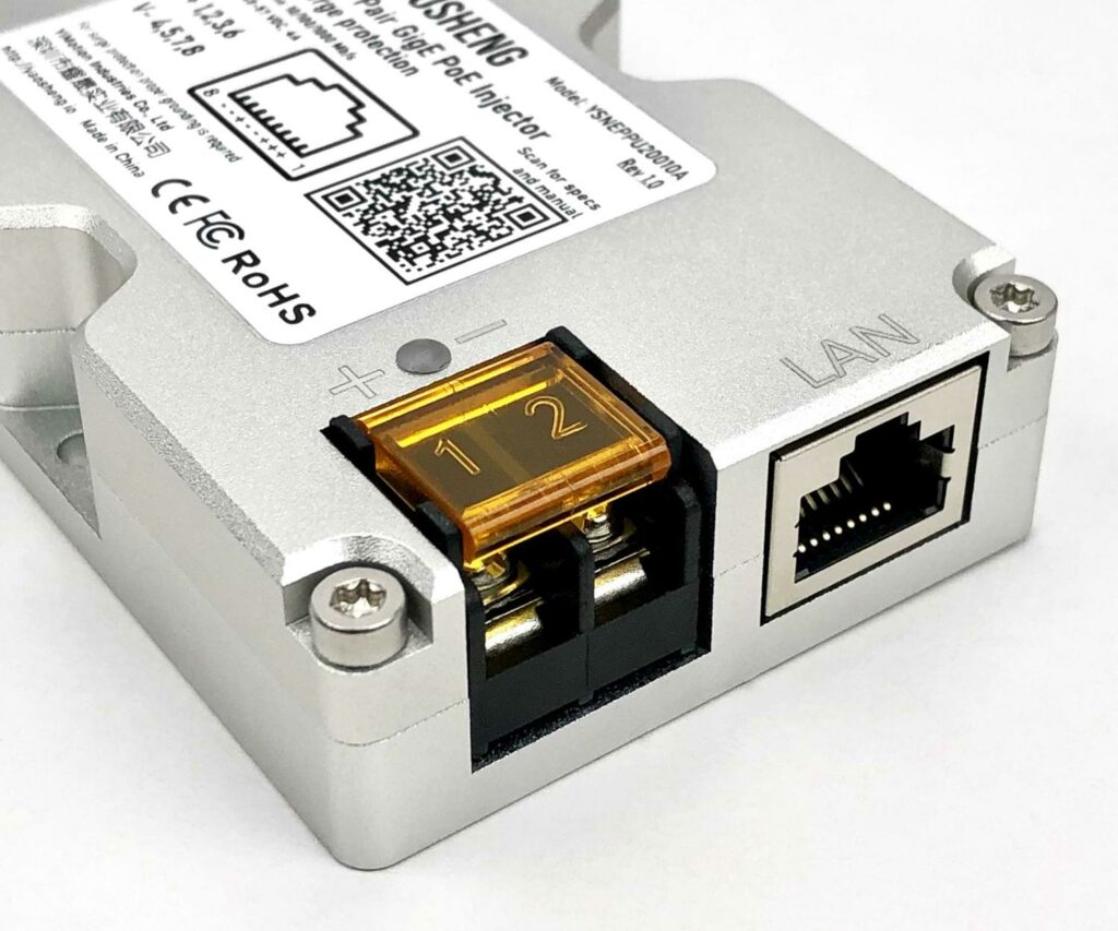 200W GigE passive PoE Injector (Starlink Gen2+3 compatible) - LinkGear