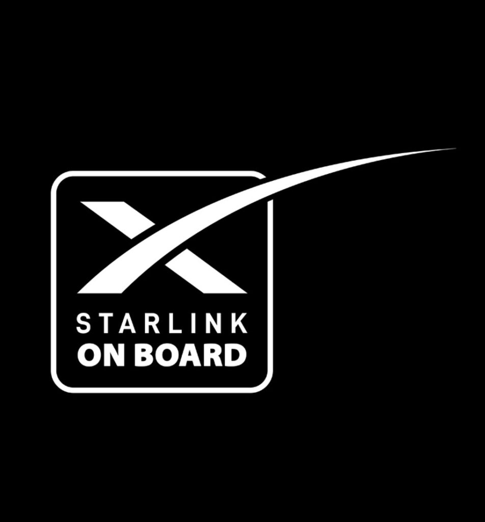 Sticker: Starlink On Board - LinkGear